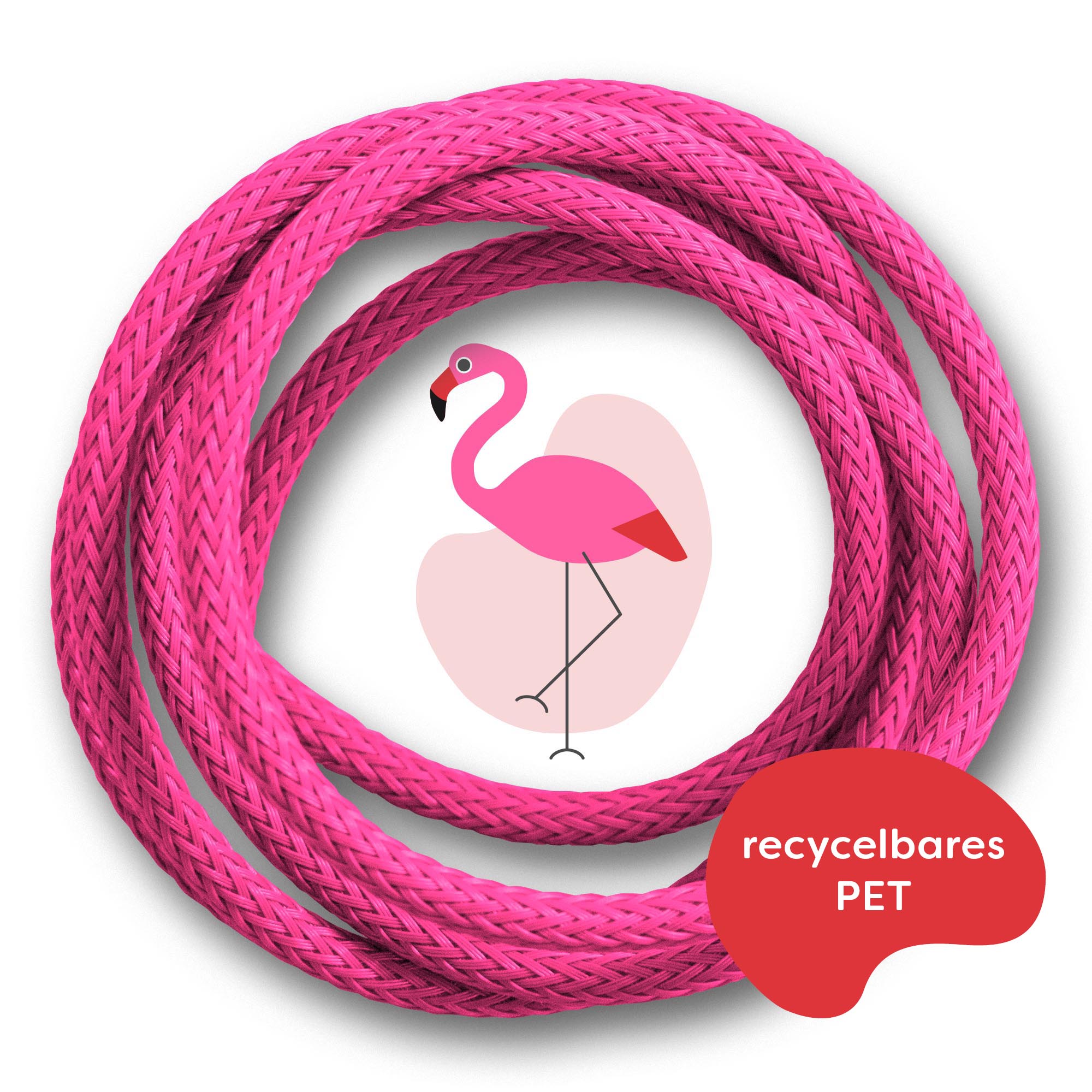Sustainable charging cables | Birdy collection | American flamingo ...