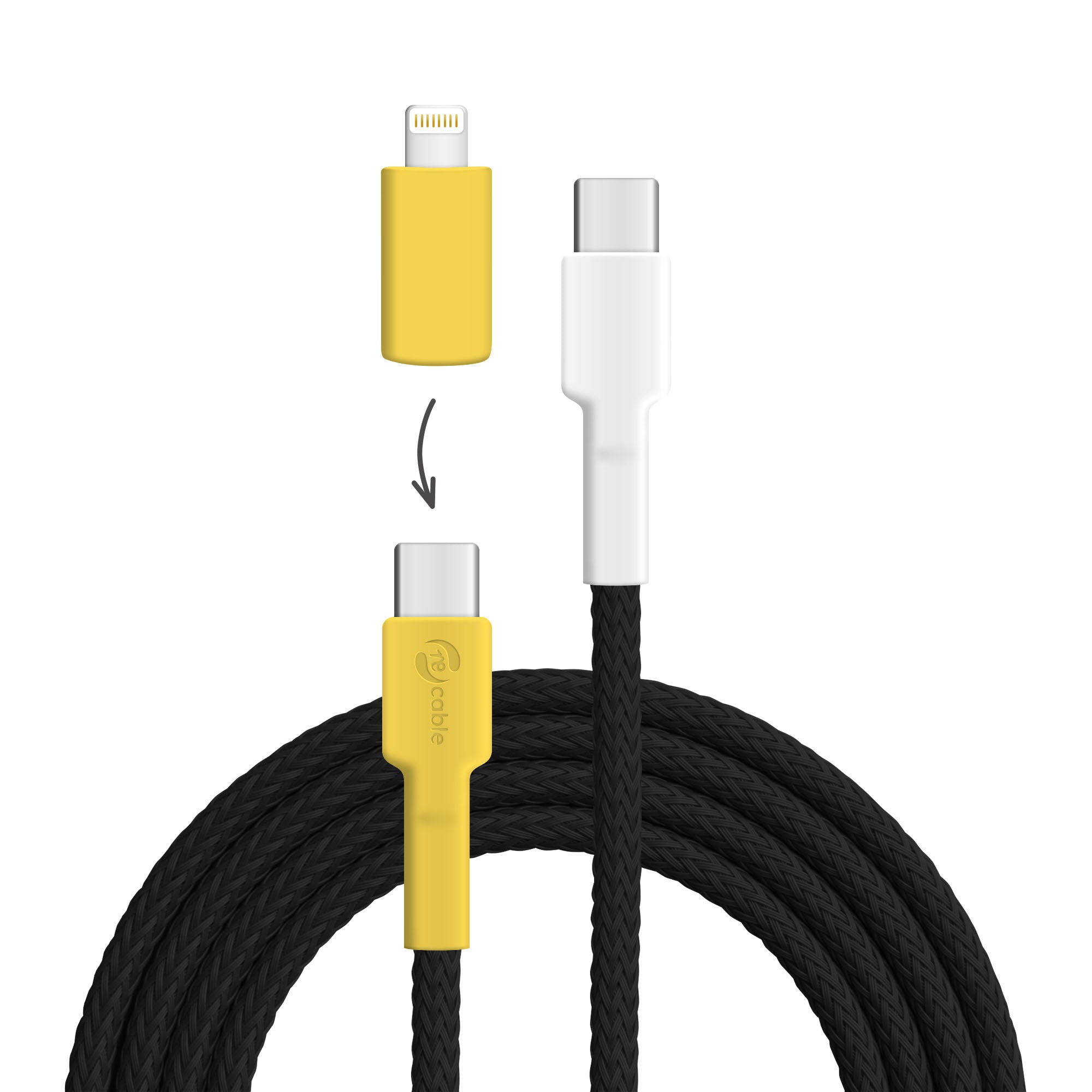 Fair USB-C/USB-C+Lightning cable Yellow-rumped flycatcher | recable ...